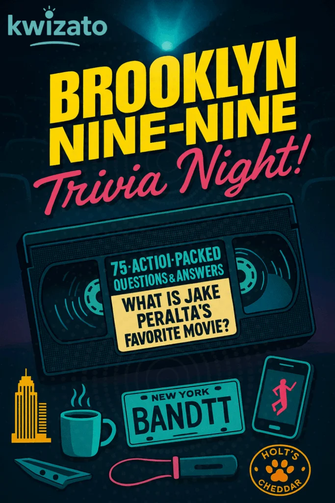 Brooklyn Nine Nine Trivia: The Ultimate Quiz [80+ Questions] - Kwizato